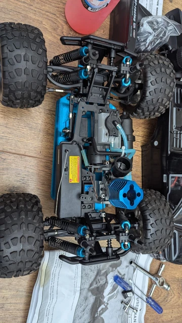 HSP RACING 1/10 1/9 NITRO BUGGY Truck stadium RC car fuel petrol 4WD £ ...