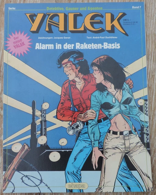 YALEK - ALARM in der Raketenbasis - Band 7 ehapa 1983 - Geron ...