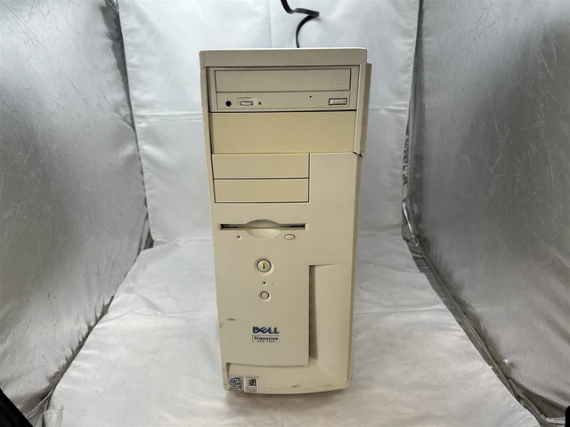 VINTAGE DELL DIMENSION XPS T450 Desktop Intel Pentium III 64MB RAM No ...
