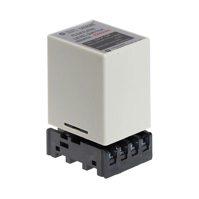 C61F-GP AC220V LEVEL Relay Floatless Level Switch Level Controller with Base _tm EUR 9,31 ...