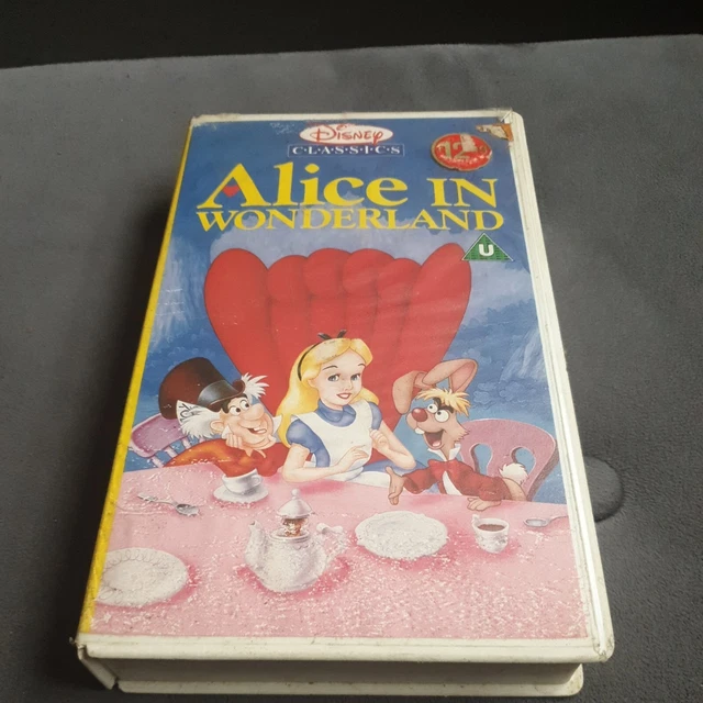 ALICE IN WONDERLAND VHS Disney Classics rare 036 pal vhs £6.25 - PicClick UK