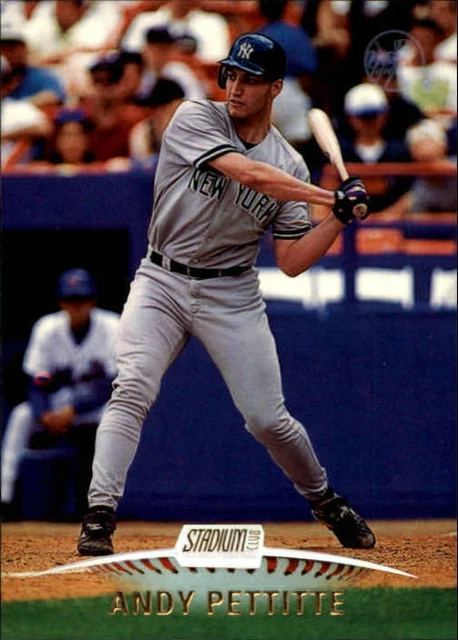 CARTE DE BASEBALL 1999 Stadium Club New York Yankees #227 Andy Pettitte ...