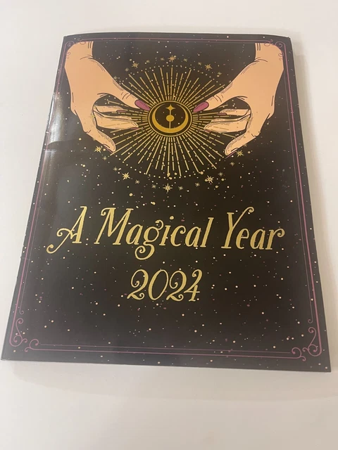 2024 &A MAGICAL Year" Calendar Monthly Planner With Note Space ...