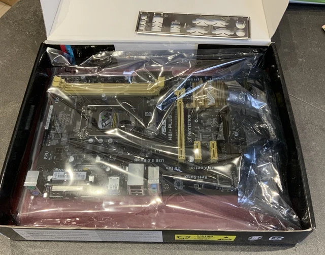 ASUS H81-PLUS MOTHERBOARD / Brand New / Boxed £12.65 - PicClick UK
