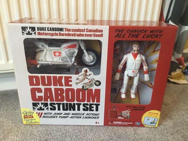 DISNEY PIXAR TOY Story Signature Collection Duke Caboom Stunt Set £26. ...