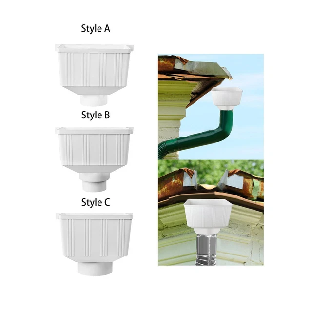 UNIVERSAL RAINWATER GUTTER Downspout Gutter Downspout Drainage ...