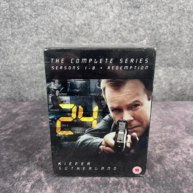 24 THE COMPLETE Series 1-8 + Redemption DVD Box Set - NEW Sealed ...