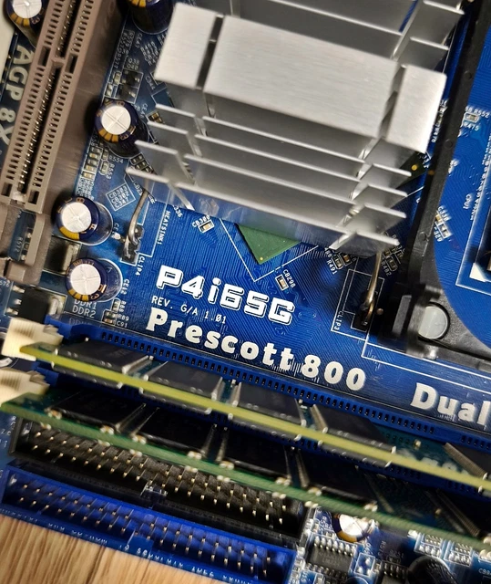 ASROCK P4I65G REV. 1.01 Socket 478 DDR1 mATX AGP Motherboard + CPU ...