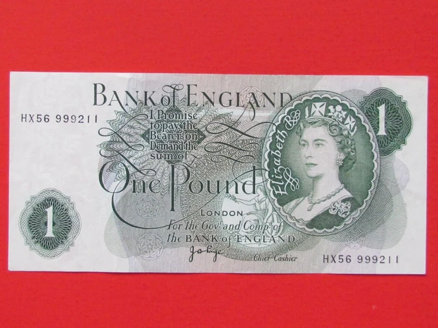 BRITISH GREAT BRITAIN ( 1970 Rare) One Pound Beautiful Rare Collectable ...