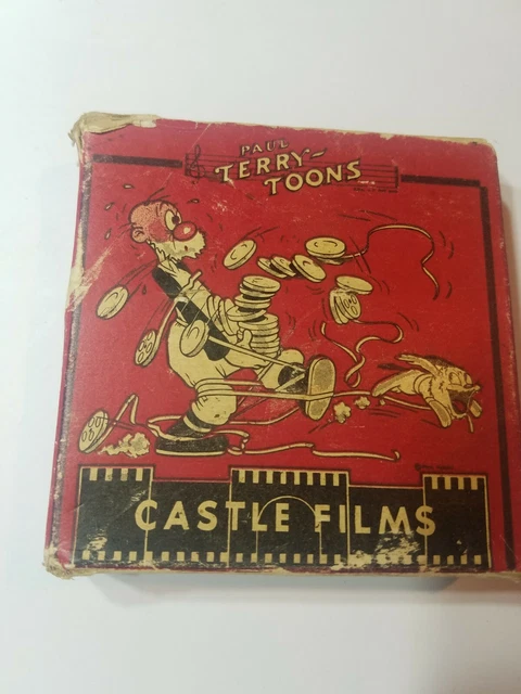 CASTLE FILMS 16mm Terry Toons Tom Piper's Son Film Cartoon in Original ...