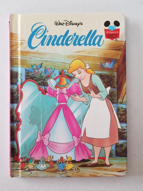 DISNEY'S WONDERFUL WORLD Of Reading Book - Walt Disney's Cinderella ...