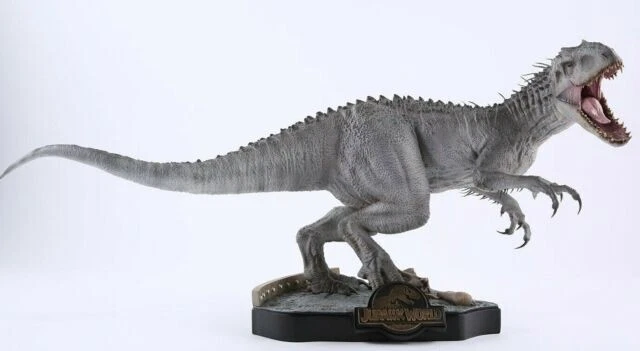 JURASSIC WORLD PARK Indominus Rex Chronicle Coll. Sideshow 1/24 Statue ...