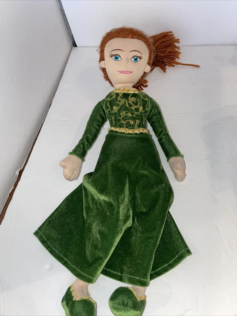 SHREK PRINCESS FIONA Plush Soft Toy Doll Yarn Hair 16 Inches Tall £18. ...