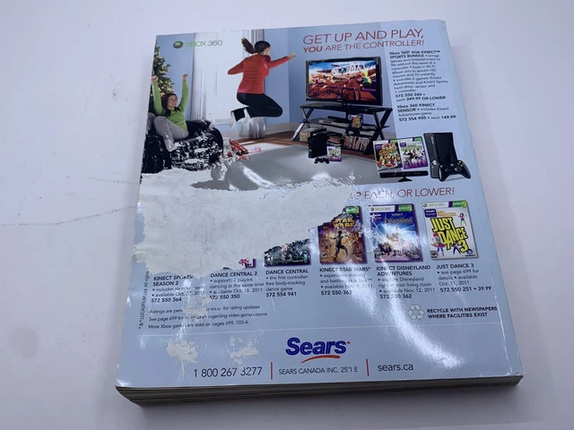 2011 SEARS CHRISTMAS Wish Book Catalog Canada - 2010s Nostalgia $30.00 ...