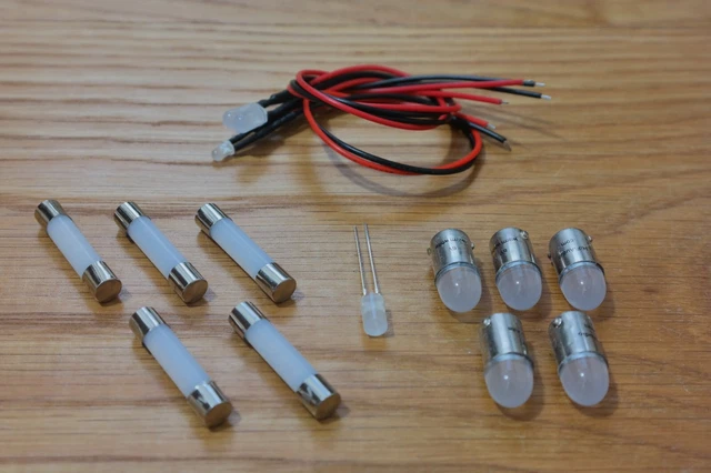 PIONEER SX-770 REPLACEMENT RECEIVER LED lamps kit front panel bulb ...