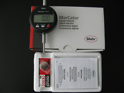 MAHR DIGITAL MESSUHR 12,5 / 0,01 mm Digitale Meßuhr IP52 MarCator 1075 ...