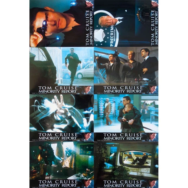 MINORITY REPORT PHOTOS de film - 21x30 cm. - 2002 - Tom Cruise, Steven ...