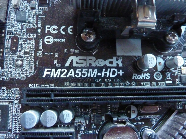 ASUS ROCK FM2A55M ATX Motherborad with AMD A6-6400 Processor £11.11 ...