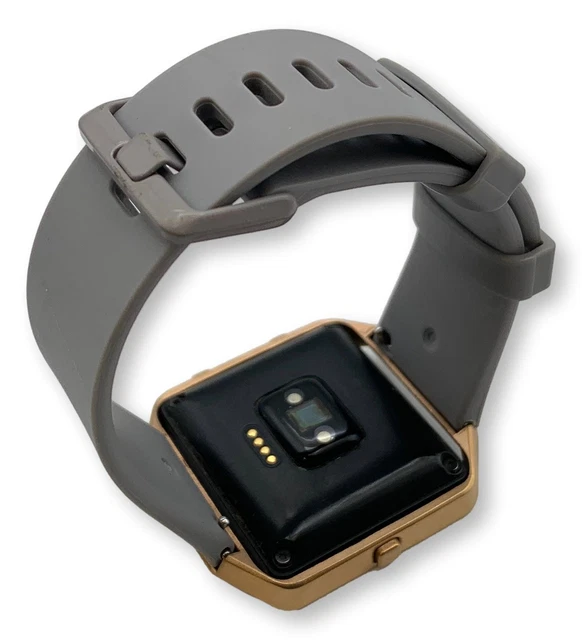 FITBIT BLAZE FB502 Black Gold Smartwatch GPS Fitness Heart Rate Tracker ...