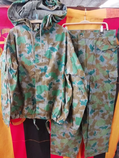 DDR NVA FLÄCHENTARN Jacke & Hose Gr. 4 1964 Depot !!! EUR 449,00 ...