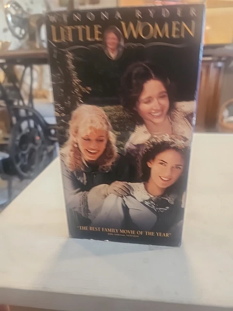 LITTLE WOMEN (VHS, 1994) Tape Movie Winona Ryder Susan Sarandon NEW ...