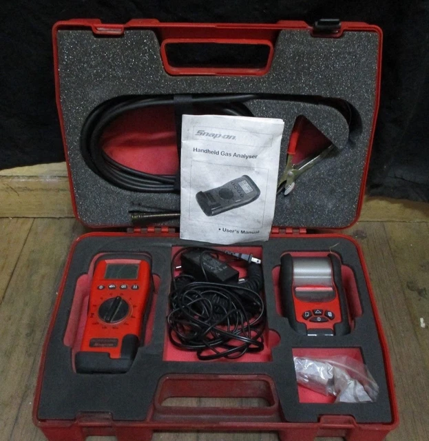 SNAP-ON SCANGAS 5 Hand Held Gas Analyzer HHGA4X £522.36 - PicClick UK