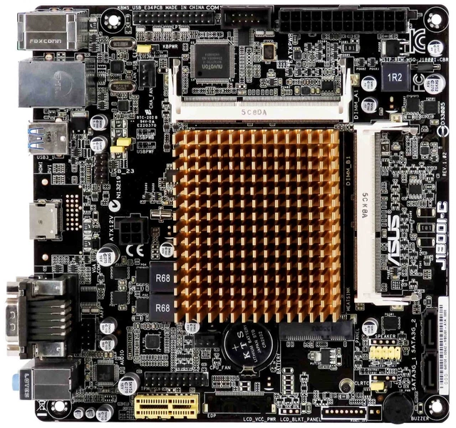 ASUS J1800I-C INTEL Celeron J1800 SoC CPU SO-DIMM DDR3 mini ITX £73.08 - PicClick UK
