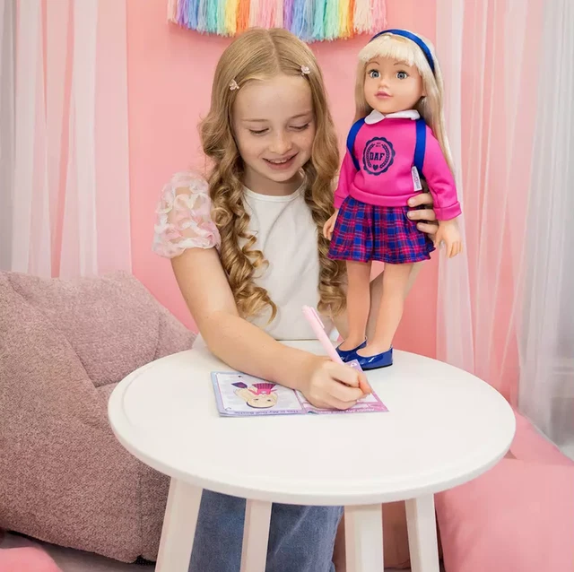 DESIGNAFRIEND PIPPA TOP Of The Class School Doll with Outfit [18inch ...