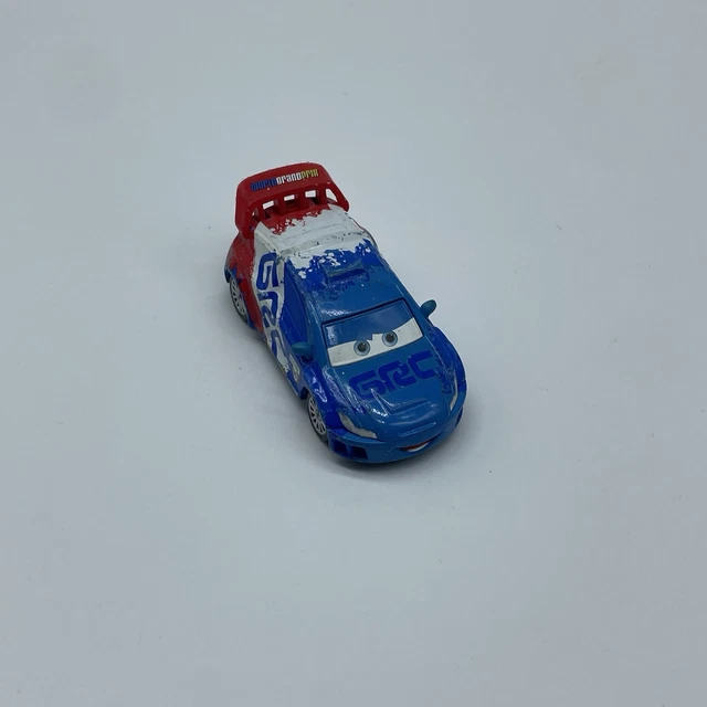 DISNEY PIXAR CARS Raoul Caroule Racing World Grand Prix GRC Diecast Car ...