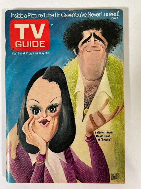 1975 TV GUIDE Valerie Harper David Groh of Rhoda NY Metro Edition £6.00 ...