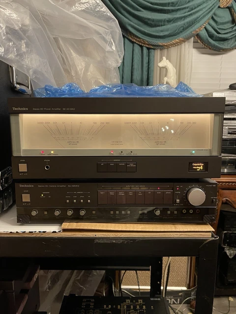 TECHNICS STEREO POWER Amplifier SE-A5MK2-Preamp SU-A6MK2 (One Owner ...