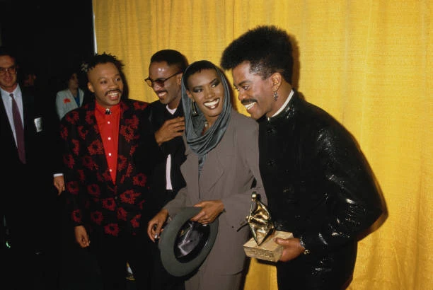 AMERICAN FUNK BAND Cameo Jamaican singer actress model Grace Jones- Old ...