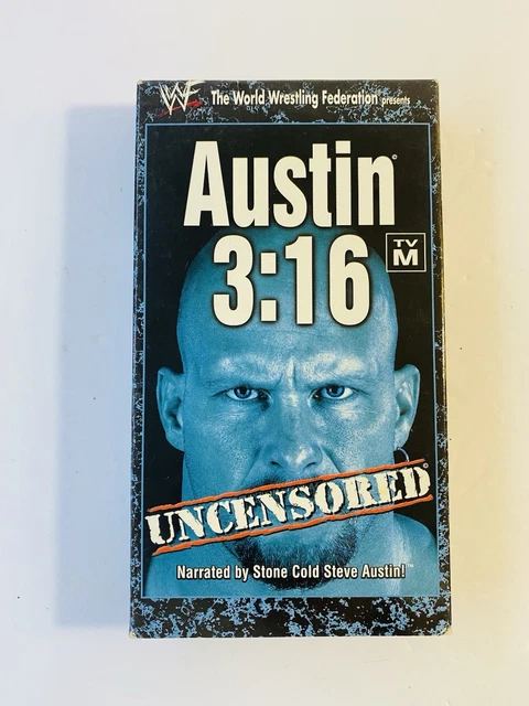 WWF - AUSTIN 3:16 (VHS, 1998) Uncensored Stone Cold Steve Austin £8.19 ...