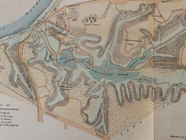 1899 MAP OF Forest Park, Springfield, MA from atlas $165.67 - PicClick AU