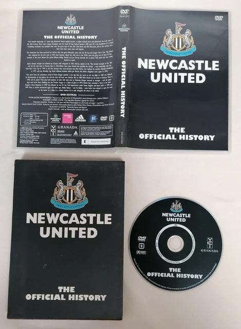 DVD - NEWCASTLE United The Official History Football Sport DVD PAL ...