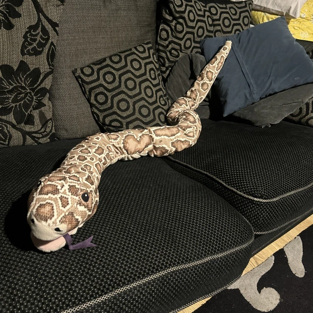 IKEA DJUNGELSKOG SNAKE Soft Toy Hand Puppet 60" Long £9.00 - PicClick UK