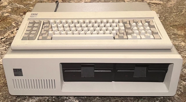 VINTAGE 1980S IBM 5150 PC Personal Computer 2 Floppy Hard Drive ...