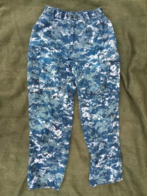 GENUINE ISSUE US Navy Blue Digital Camouflage Naval Working Uniform NWU ... GENUINE ISSUE US Navy Blue Digital Camouflage Naval Working Uniform NWU ...