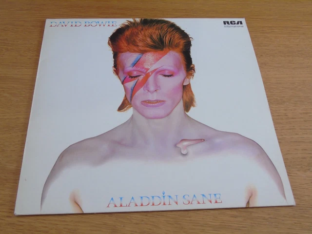DAVID BOWIE - Aladdin Sane - 1973 UK I10-piste RAC Green International ...