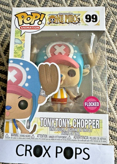 RARE TONY TONY Chopper Flocked One Piece 99 Funko Pop Vinyl New Mint ...