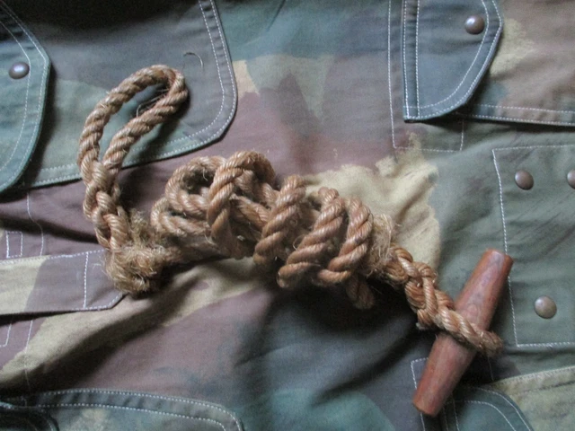 GENUINE WW2 ISSUE BRITISH PARATROOPER AIRBORNE denison TOGGLE ROPE £69. ...