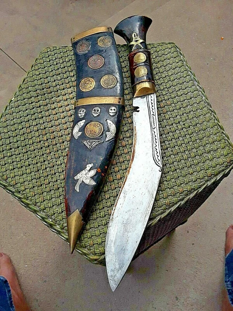 ANTIQUE NEPALESE GURKHA Kukri Dagger Khukuri Fighting Knife $75.00 ...