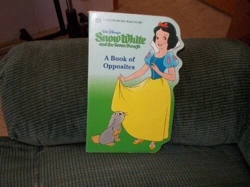 WALT DISNEYS SNOW White and the Seven Dwarfs: A Book of Opposites (A ...