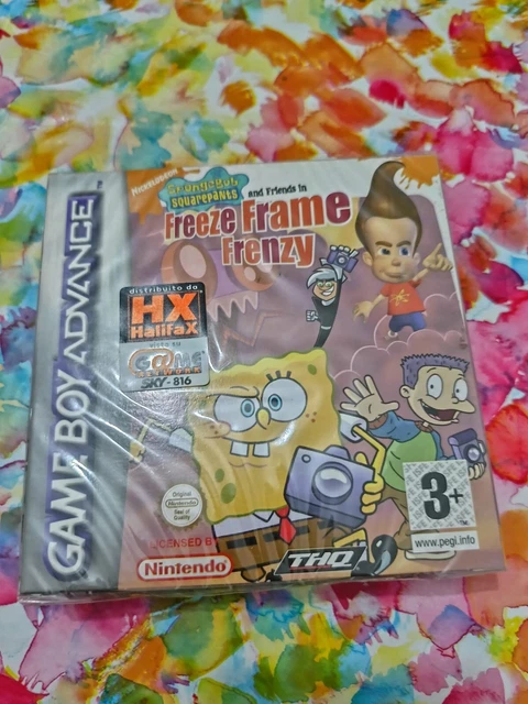 SEALED GAME BOY Advance Spongebob Freeze Frame Frenzy EUR 45,00 ...
