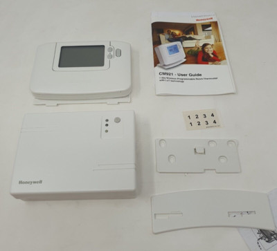 HONEYWELL CMT921 SYSTEM Pack Wireless Programmable Room Thermostat ...