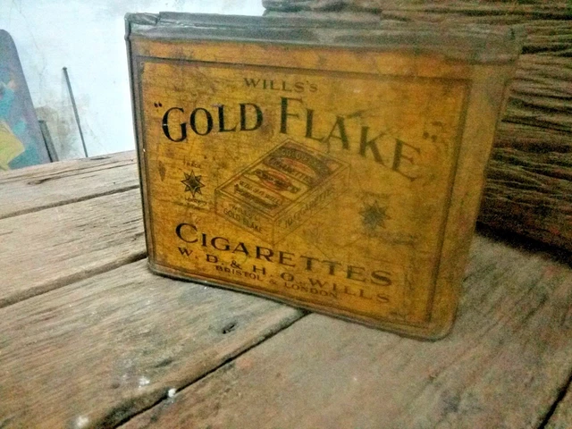 Antique GOLD FLAKE Wills Antique Cigarette Case, 59% OFF