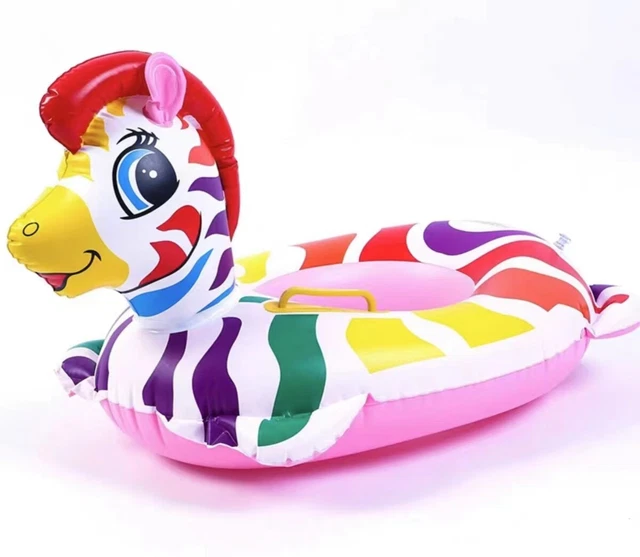NEW INFLATABLE ANIMAL Swimming Pool Ring Float Raft Tube Baby Toddler ...