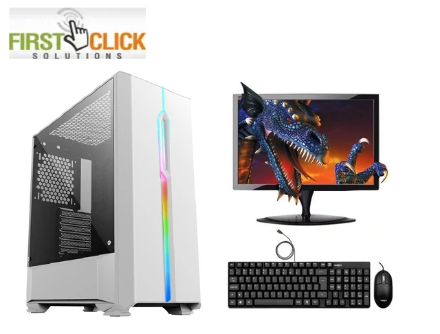FCS FAST INTEL Core i5 Gaming PC Computer 8GB RAM 1TB HDD Windows11 ...