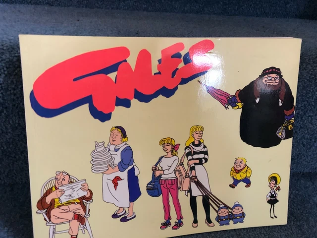 ORIGINAL GILES ANNUAL 45th Cartoon 1991 Forty-fifth Series Book, gd ...