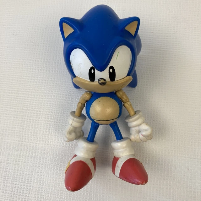 JAZWARES SONIC HEDGEHOG Classic Sonic Action Figure 4” Inch Sega RARE ...
